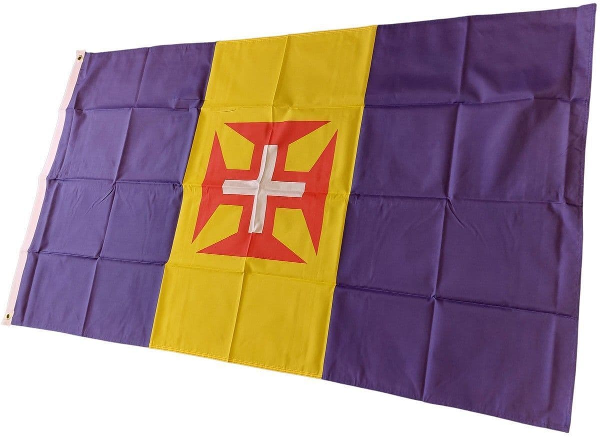 Madeira Flag 5ft x 3ft | Buy Madeira Value Flag | North West Flags