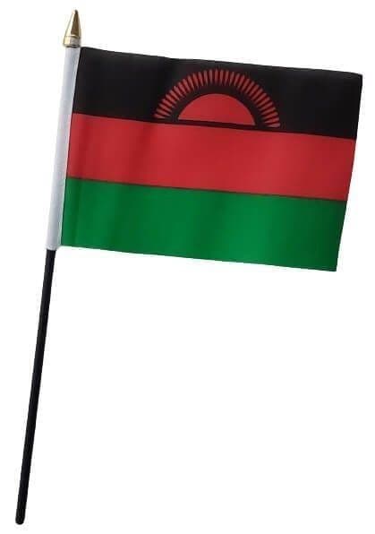 Malawi Table Flag - NO BASE | Buy Malawi Table Flag - NO BASE | North West Flags