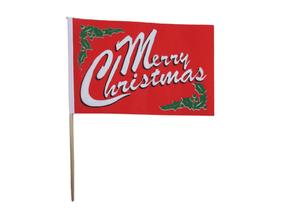 Merry Christmas Hand Flag | Buy Merry Christmas Hand Flag | NWFlags