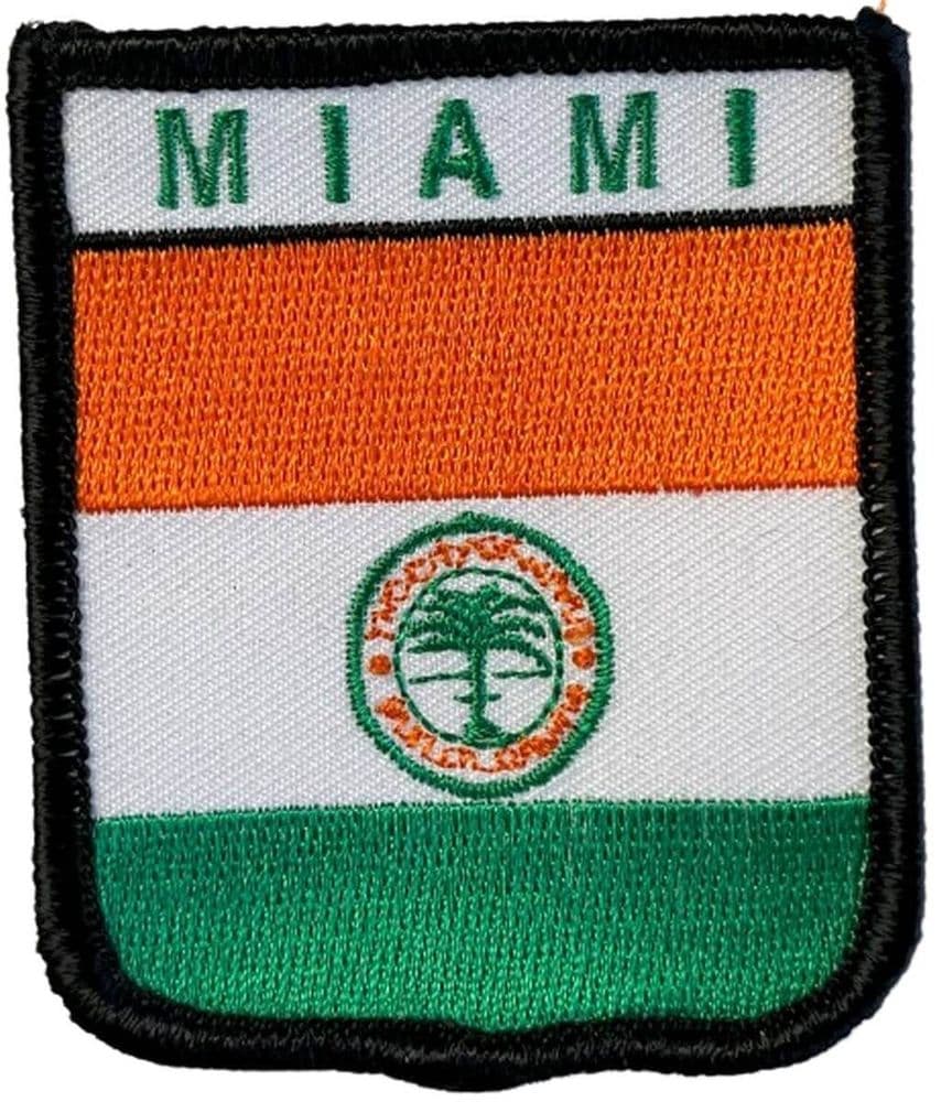 Miami Shield patch | Buy Miami Shield patch | NWFlags