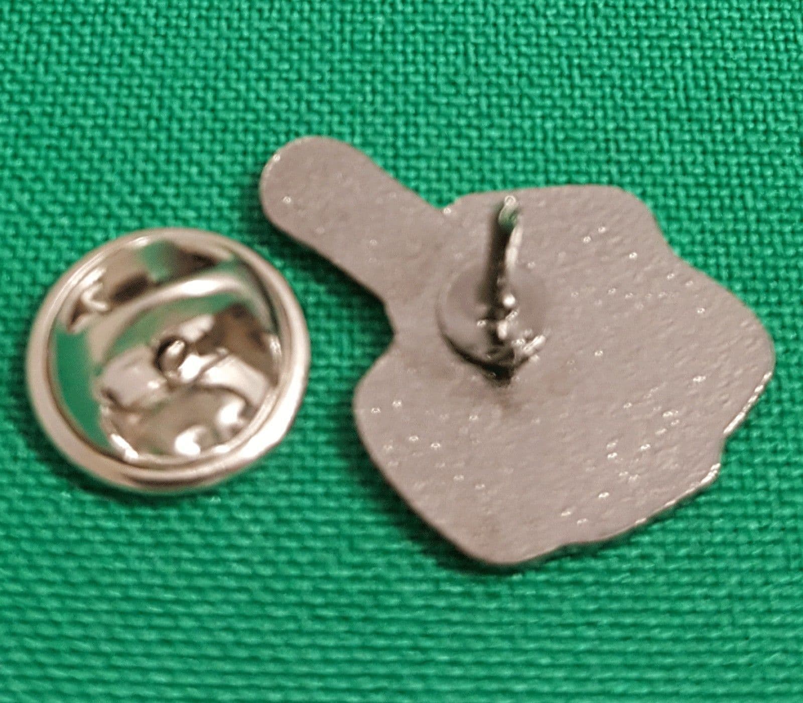 Middle Finger White Pin Badge | Buy Middle Finger White Pin Badge