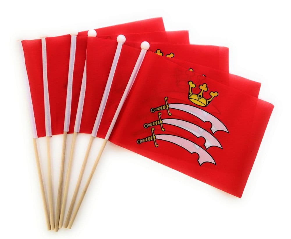 Middlesex Pack of Hand Flags | Buy Middlesex Pack of Hand Flags