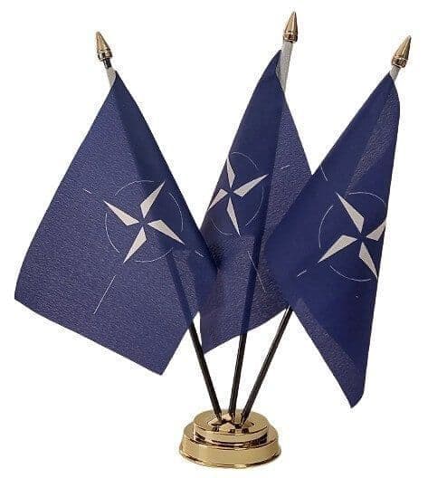 NATO Triple Table Flag | Buy NATO Triple Table Flag | North West Flags