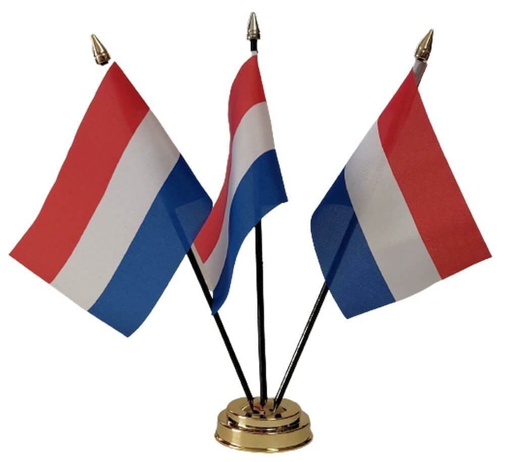 Netherlands Triple Table Flag