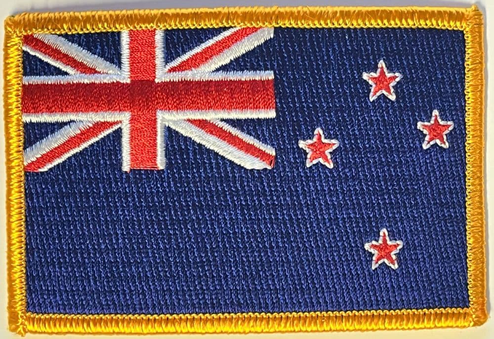 New Zealand Embroidered Sew on patch | Buy New Zealand Embroidered Sew ...