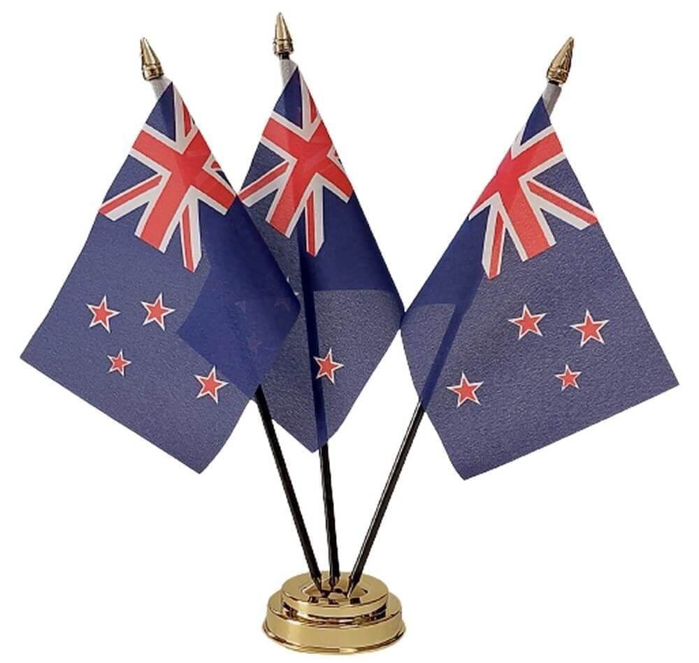 New Zealand Triple Table Flag | Buy New Zealand Triple Table Flag ...