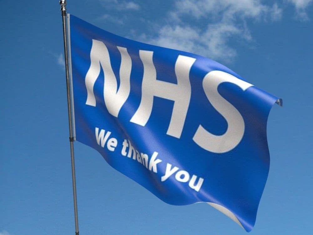 NHS We Thank You Flag | Buy NHS We Thank You Flag | NWFlags