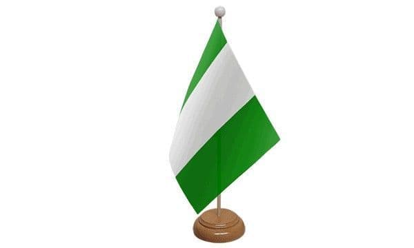 Nigeria Wooden Table Flag | Buy Nigeria Wooden Table Flag | NWFlags