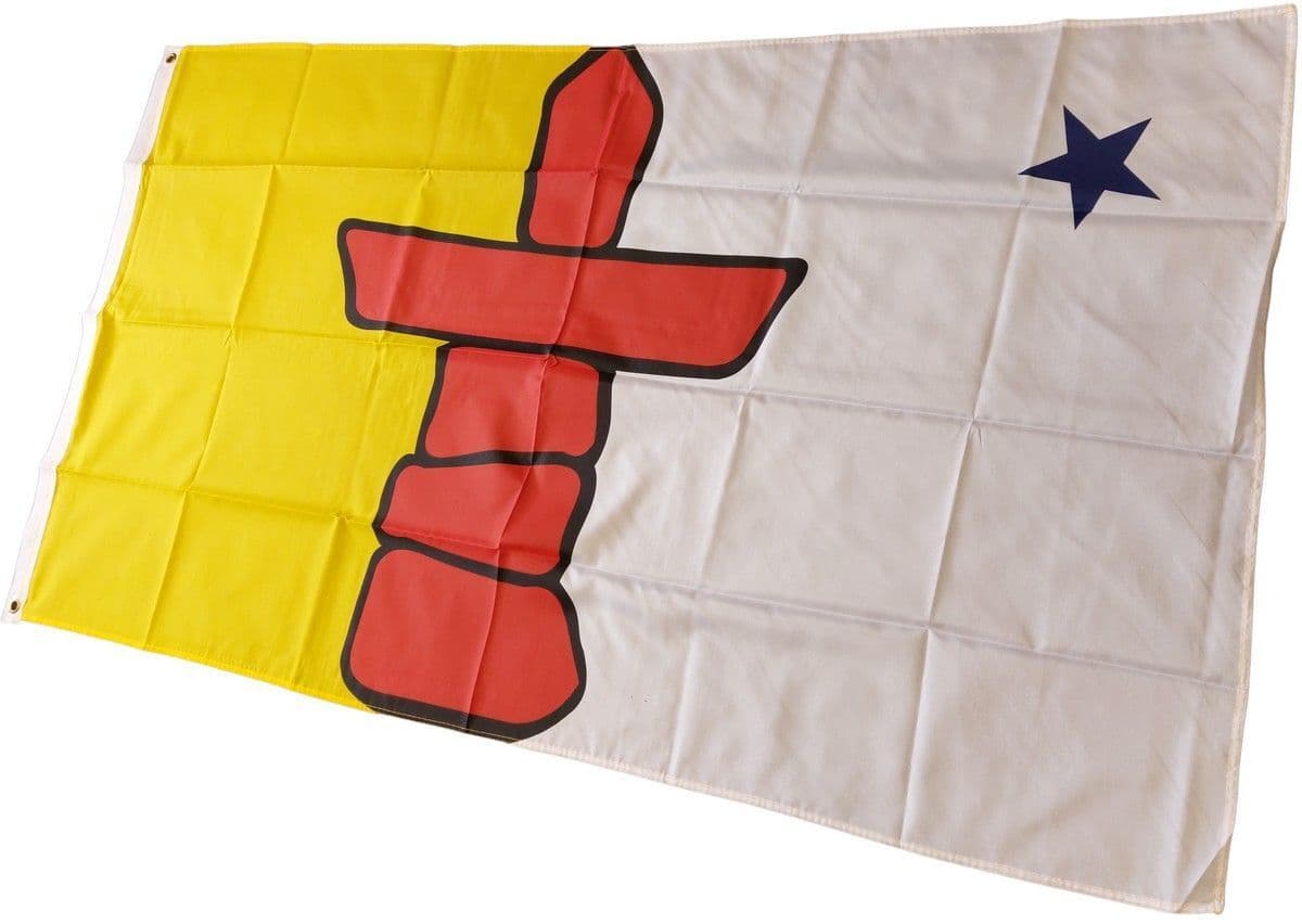 Nunavut Flag 5ft x 3ft | Buy Nunavut Value Flag | North West Flags