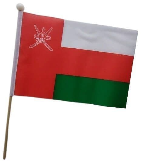 Oman Hand Flag | Buy Oman Hand Flag | North West Flags