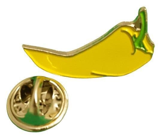 Pepper Yellow Pin Badge | Buy Pepper Yellow Pin Badge | NWFlags