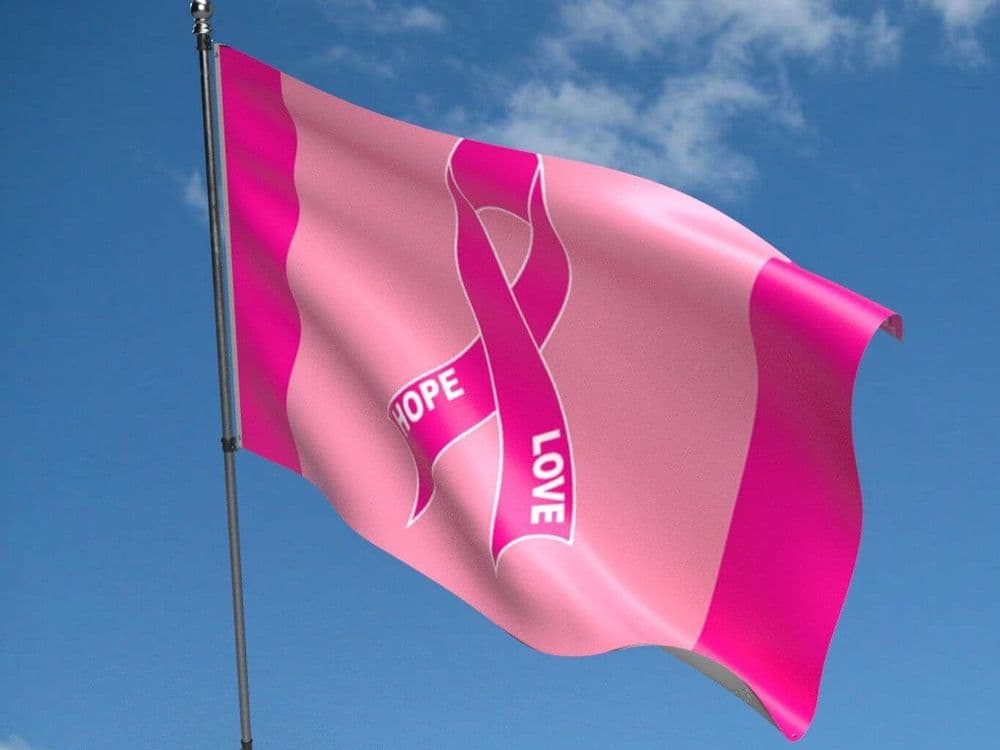 Pink Ribbon Flag | Buy Pink Ribbon Flag | North West Flags