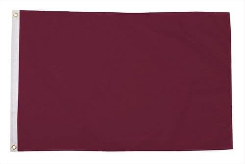 Plain Maroon & White Flag | Buy Plain Maroon & White Flag | NWFlags