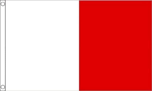 Plain White and Red Flag | Buy Plain White and Red Flag | NWFlags