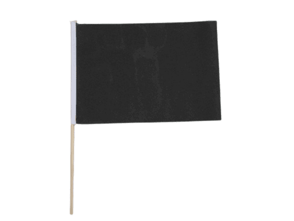 Plain Black Hand Flag | Buy Plain Black Hand Flag | NWFlags