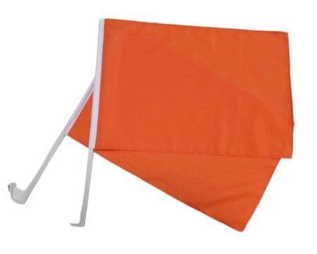 Plain Orange Car Flag | Buy Plain Orange Car Flag | NWFlags