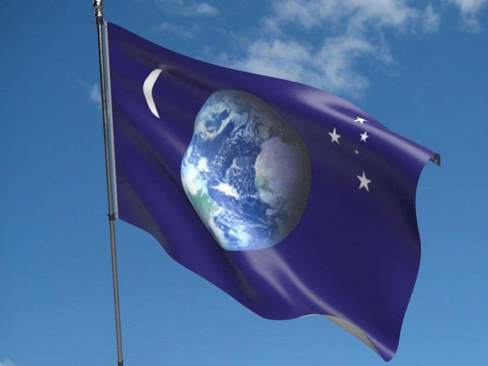 Planet Moon & Stars Flag | Buy Planet Moon & Stars Flag | NWFlags