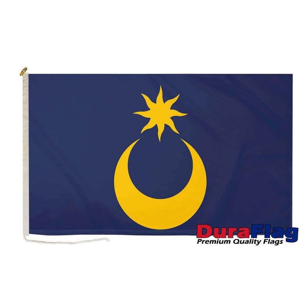 Portsmouth Premium Quality DuraFlag Rope & Toggle - 5ft x 3ft