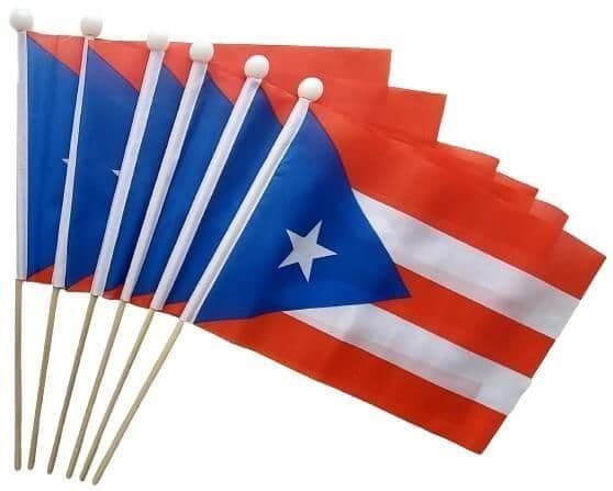 Puerto Rico Pack of Hand Flags | Buy Puerto Rico Pack of Hand Flags