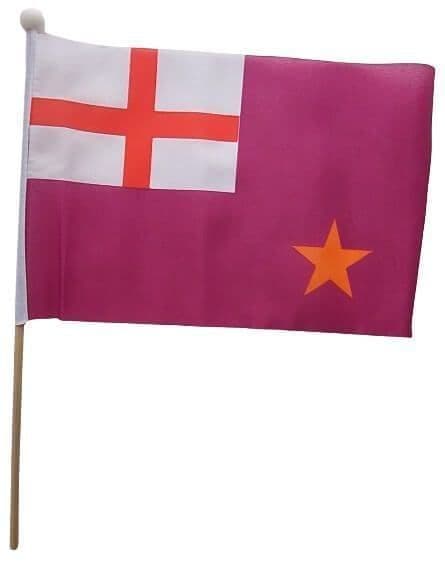 Purple Standard Hand Flag | Buy Purple Standard Hand Flag | NWFlags
