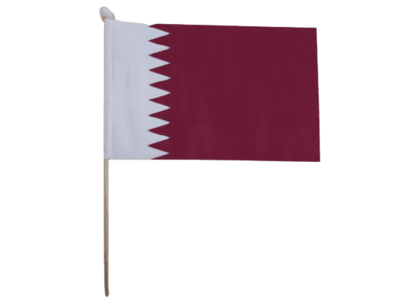 Qatar Hand Flag | Buy Qatar Hand Flag | North West Flags