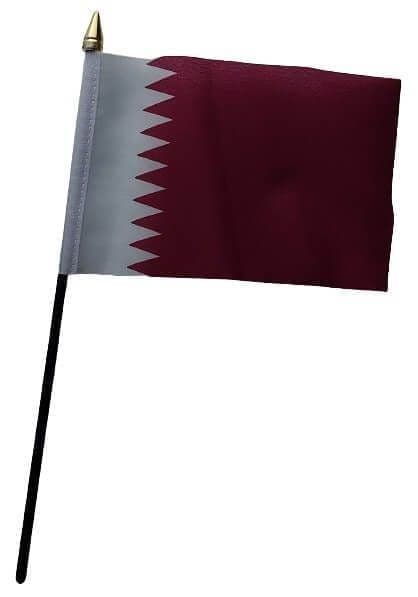 Qatar Table Flag - NO BASE | Buy Qatar Table Flag - NO BASE | North ...