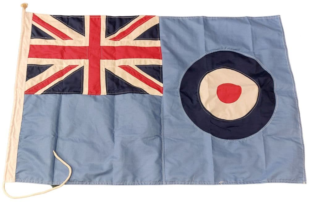 RAF Ensign Sewn Flag with Rope & Toggle - 3ft x 2ft | NWFlags