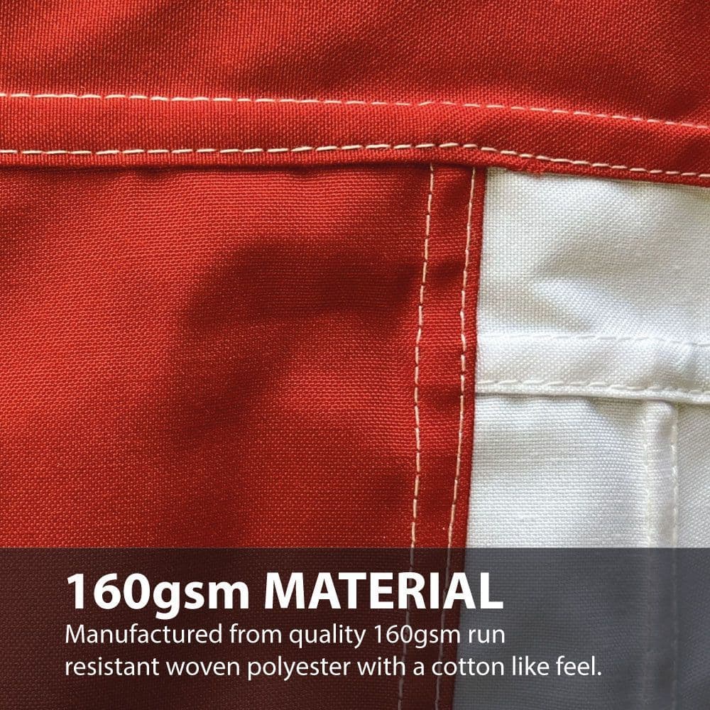 RAF Ensign Sewn Flag with Rope & Toggle - 5ft x 3ft | NWFlags