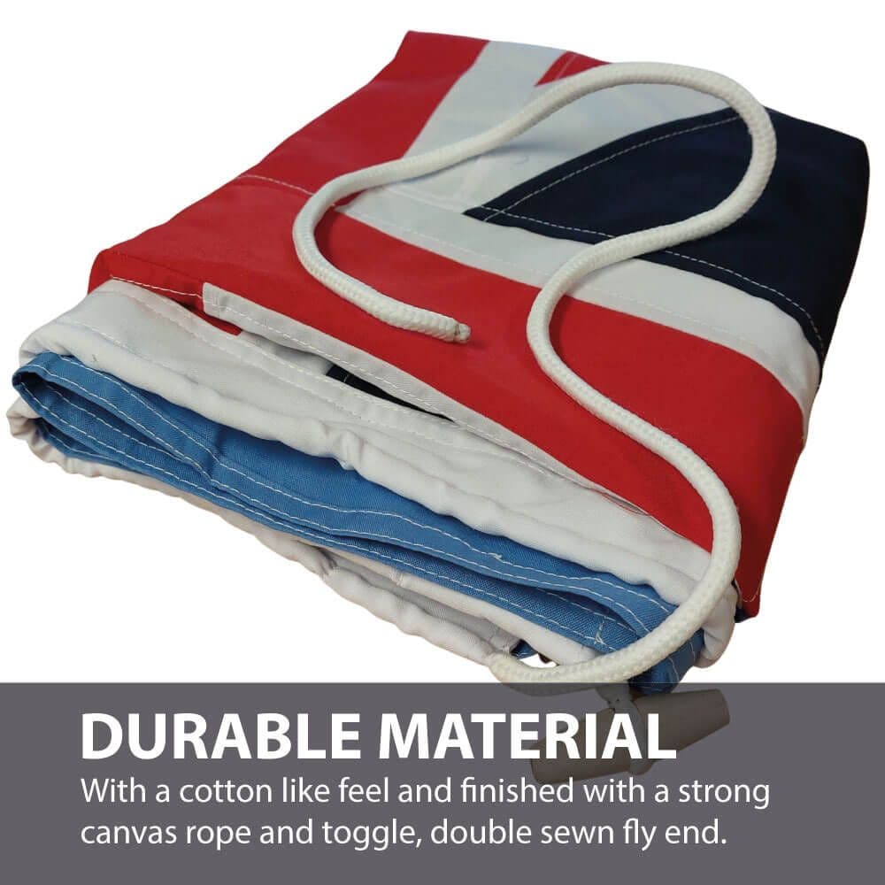 RAF Ensign Sewn Flag with Rope & Toggle - 5ft x 3ft | NWFlags