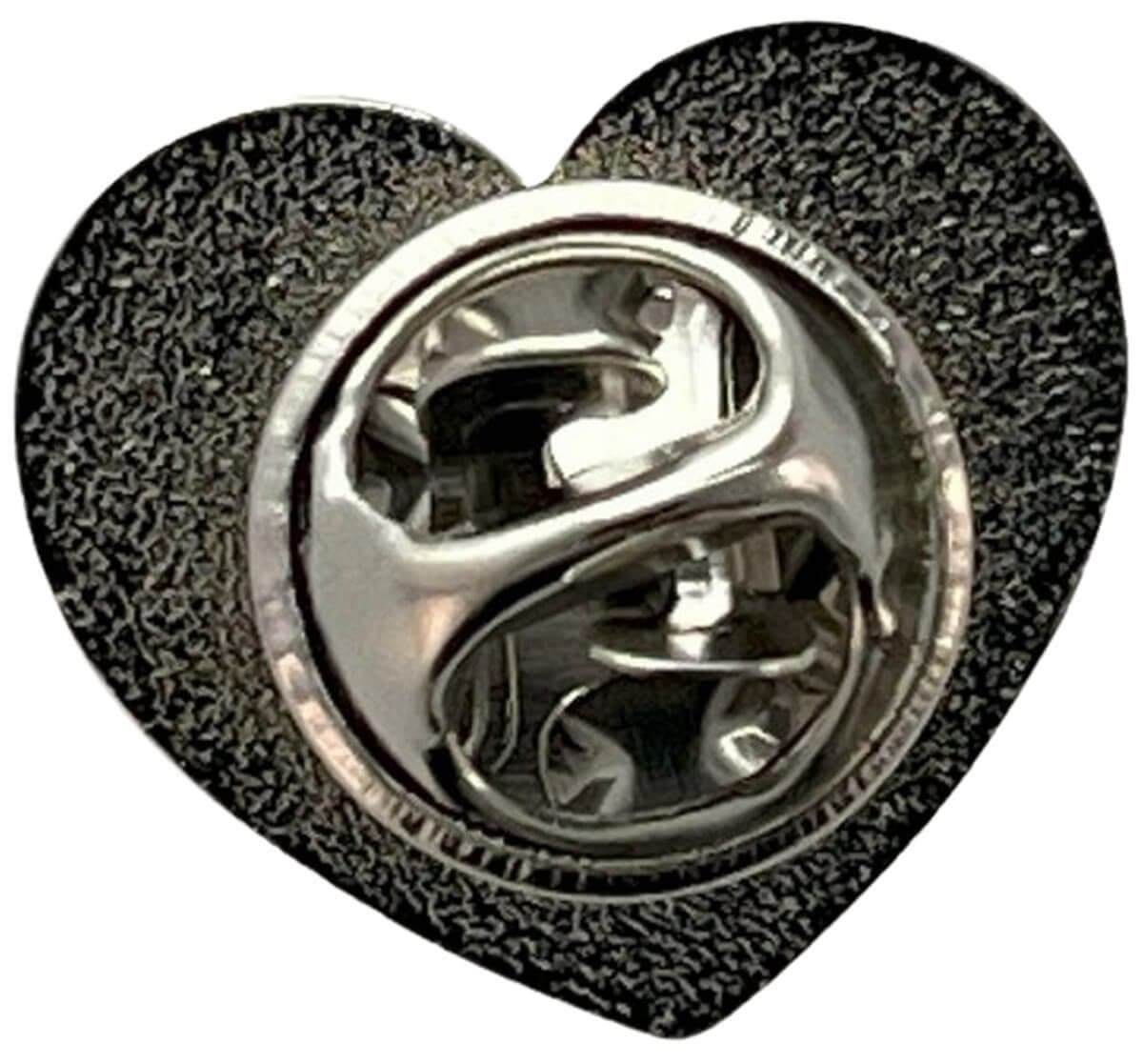 Red Heart Pin Badge | Buy Red Heart Pin Badge | NWFlags