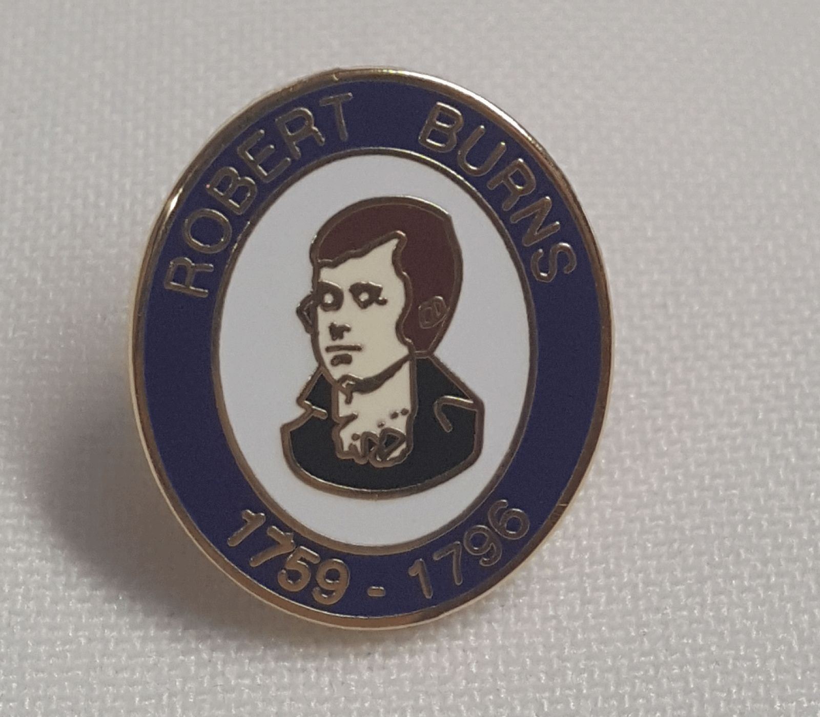Robert Burns Pin Badge | Buy Robert Burns Pin Badge | NWFlags