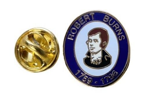 Robert Burns Pin Badge | Buy Robert Burns Pin Badge | NWFlags