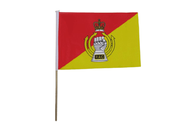 Royal Armoured Corps Hand Flag | Buy Royal Armoured Corps Hand Flag