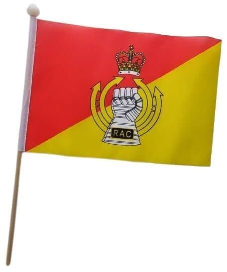 Royal Armoured Corps Hand Flag | Buy Royal Armoured Corps Hand Flag
