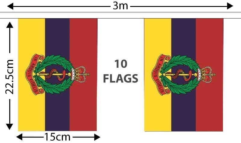 Buy Royal Army Medical Corps Small Bunting | NWFlags