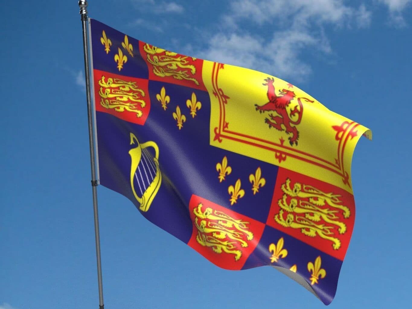 Buy Royal Banner 1603 to 1689 & 1702 to 1707 Flag | NWFlags