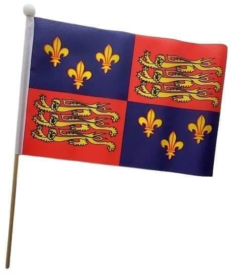 Royal Banner 16th Century Hand Flag | Buy Royal Banner Hand Flag