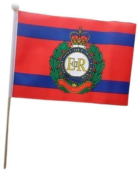 Royal Engineers Corps Hand Flag | Buy Royal Engineers Corps Hand Flag