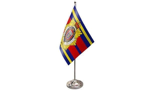 Buy Royal Logistic Corps Satin Table Flag | NWFlags