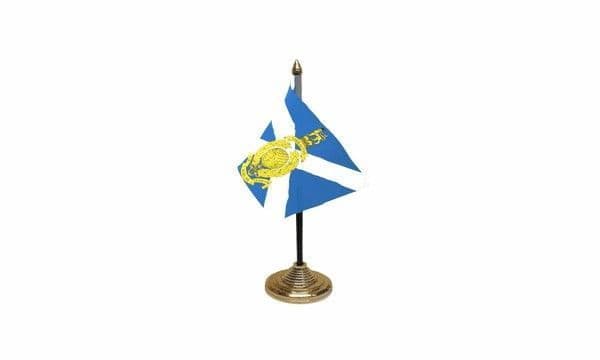 Buy Royal Marines Reserve Scotland Table Flag | NWFlags