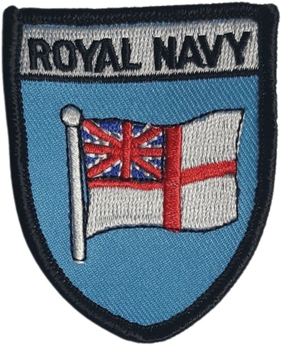 Royal Navy White Ensign Shield patch | Buy White Ensign Shield patch