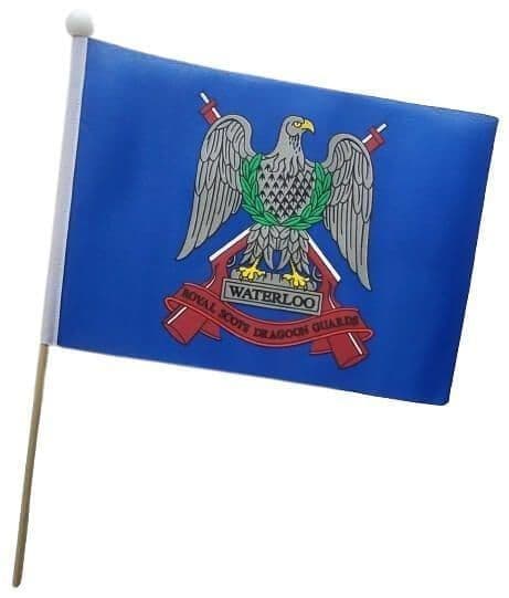 Royal Scots Dragoon Guards Hand Flag | Buy Royal Scots Hand Flag