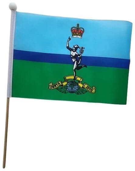 Royal Signals Corps Hand Flag | Buy Royal Signals Corps Hand Flag