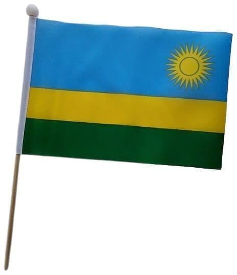 Rwanda Hand Flag | Buy Rwanda Hand Flag | North West Flags