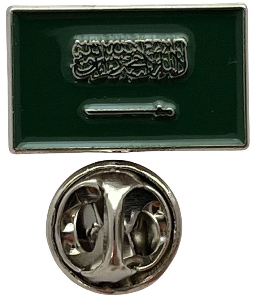 Saudi Arabia Flag Pin Badge | Buy Saudi Arabia Flag Pin Badge | North ...