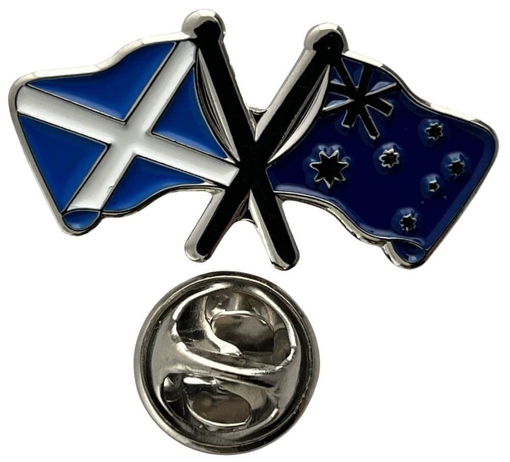 Scotland & Australia Pin Badge | Buy Scotland & Australia Pin Badge