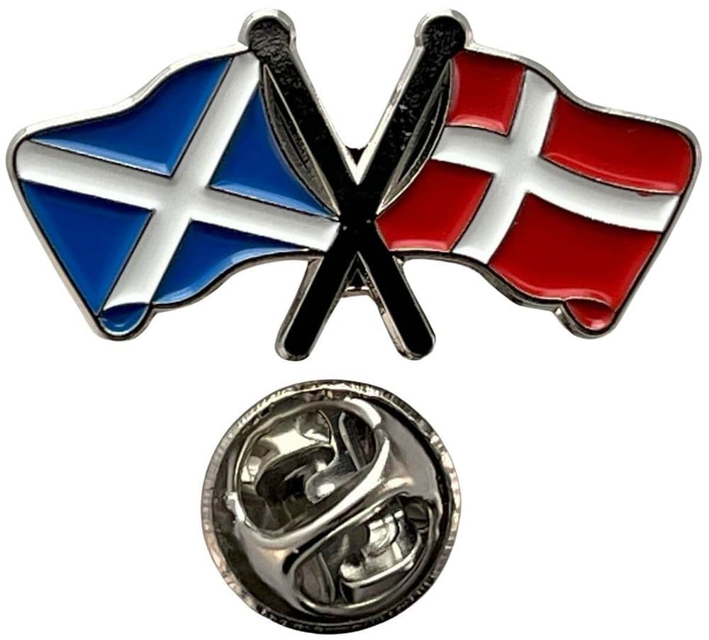 Scotland & Denmark Pin Badge | Buy Scotland & Denmark Pin Badge