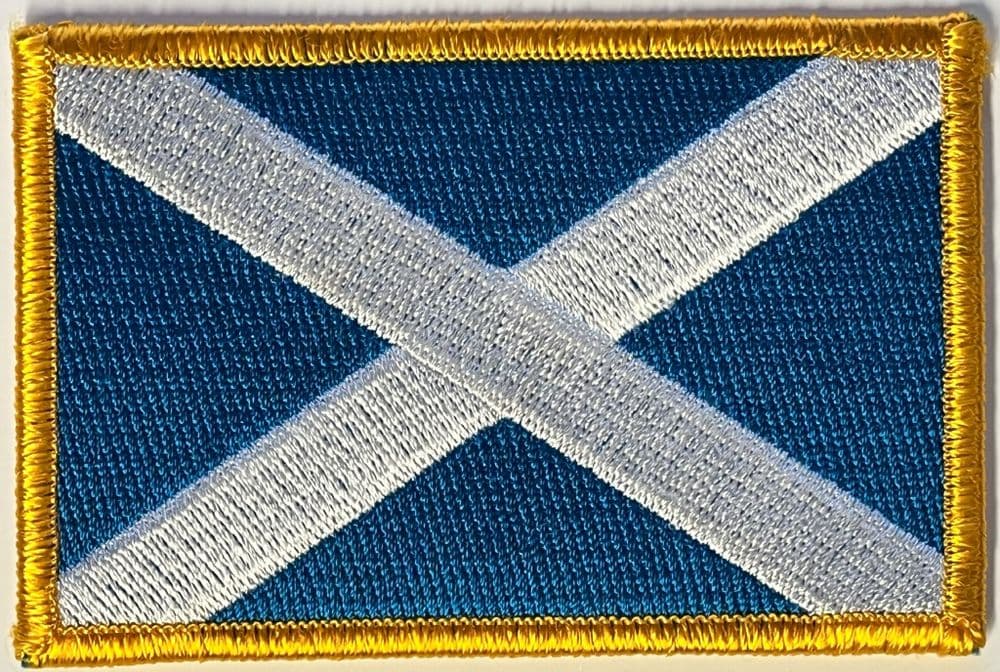 Scotland Embroidered Sew on patch | Buy Scotland Embroidered Sew on ...