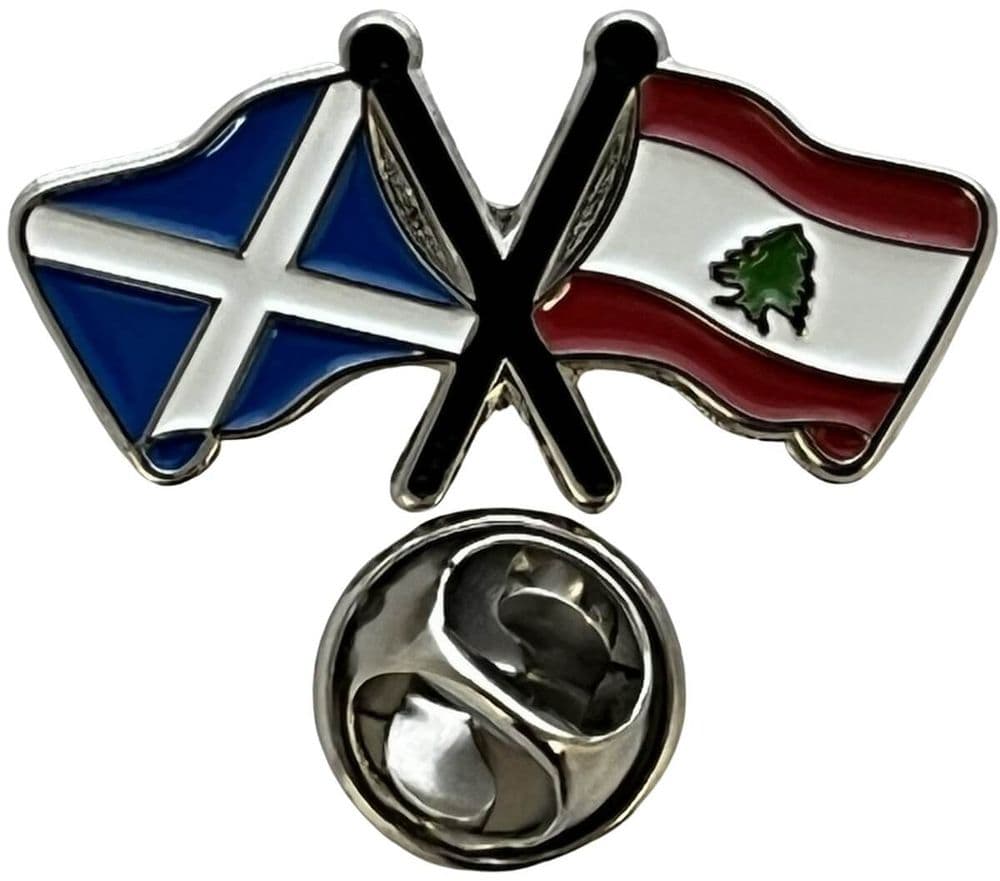Scotland & Lebanon Pin Badge | Buy Scotland & Uganda Pin Badge