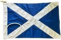 Scotland Sewn Flag with Rope & Toggle - 1.5ft x 1ft | NWFlags